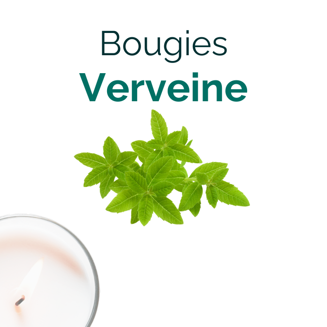 Bougie parfumée suisse, Parfum Verveine | Miaou Candle